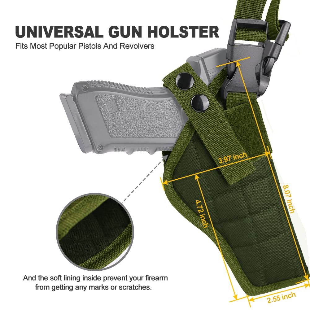 Snapklik.com : Twod Concealed Carry Shoulder Holster Nylon Cross ...