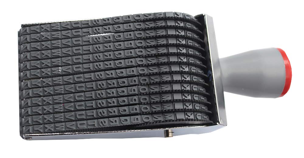 Buy Date Stamp,Roller Stamp Personalized English Alphabet Number Symbol ...