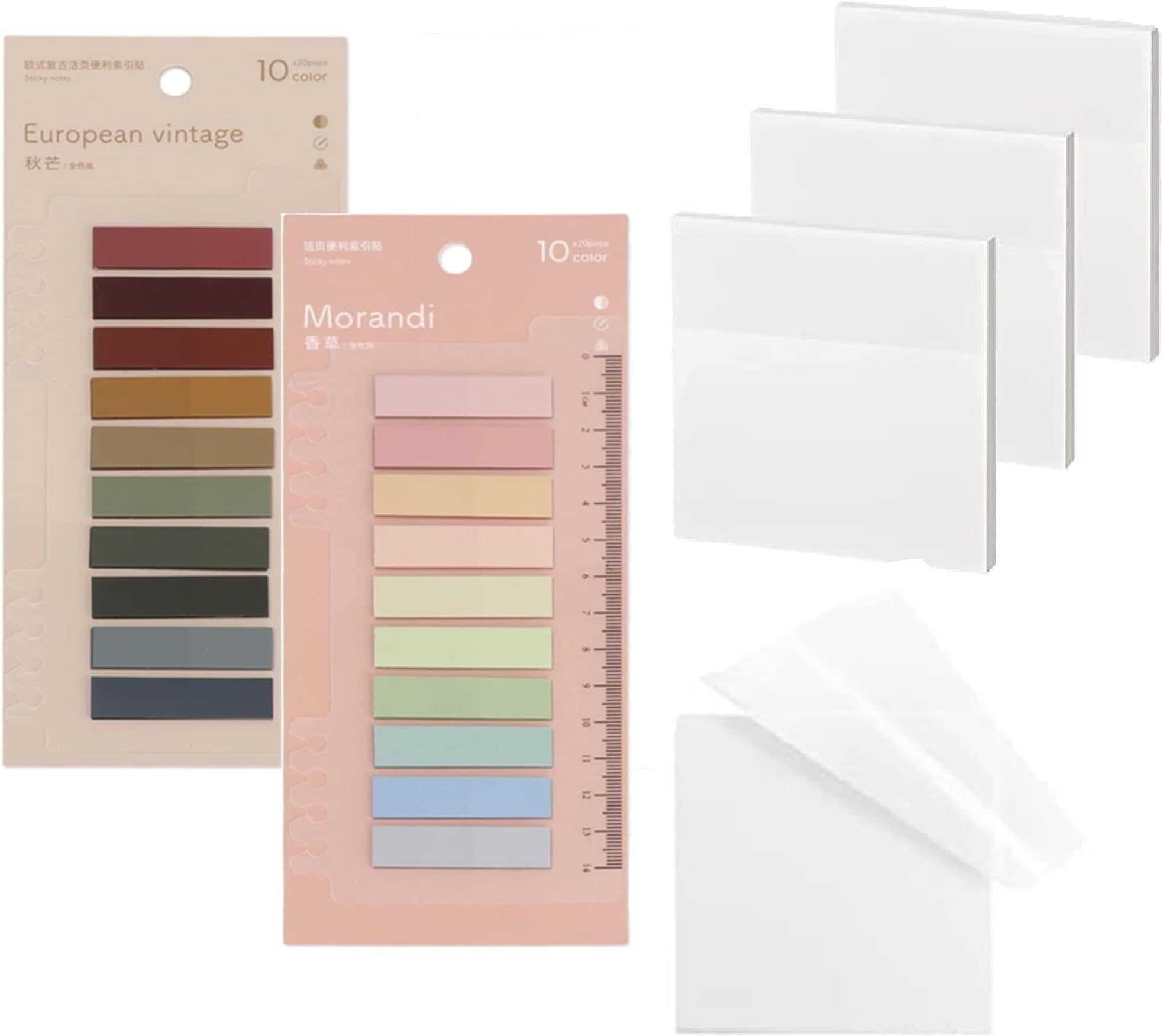 Mincer Transparent Sticky Notes Writable and Multifunctional Tabs ...