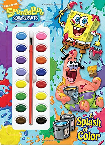 A Splash of Color! (SpongeBob SquarePants): Golden Books, Golden Books ...