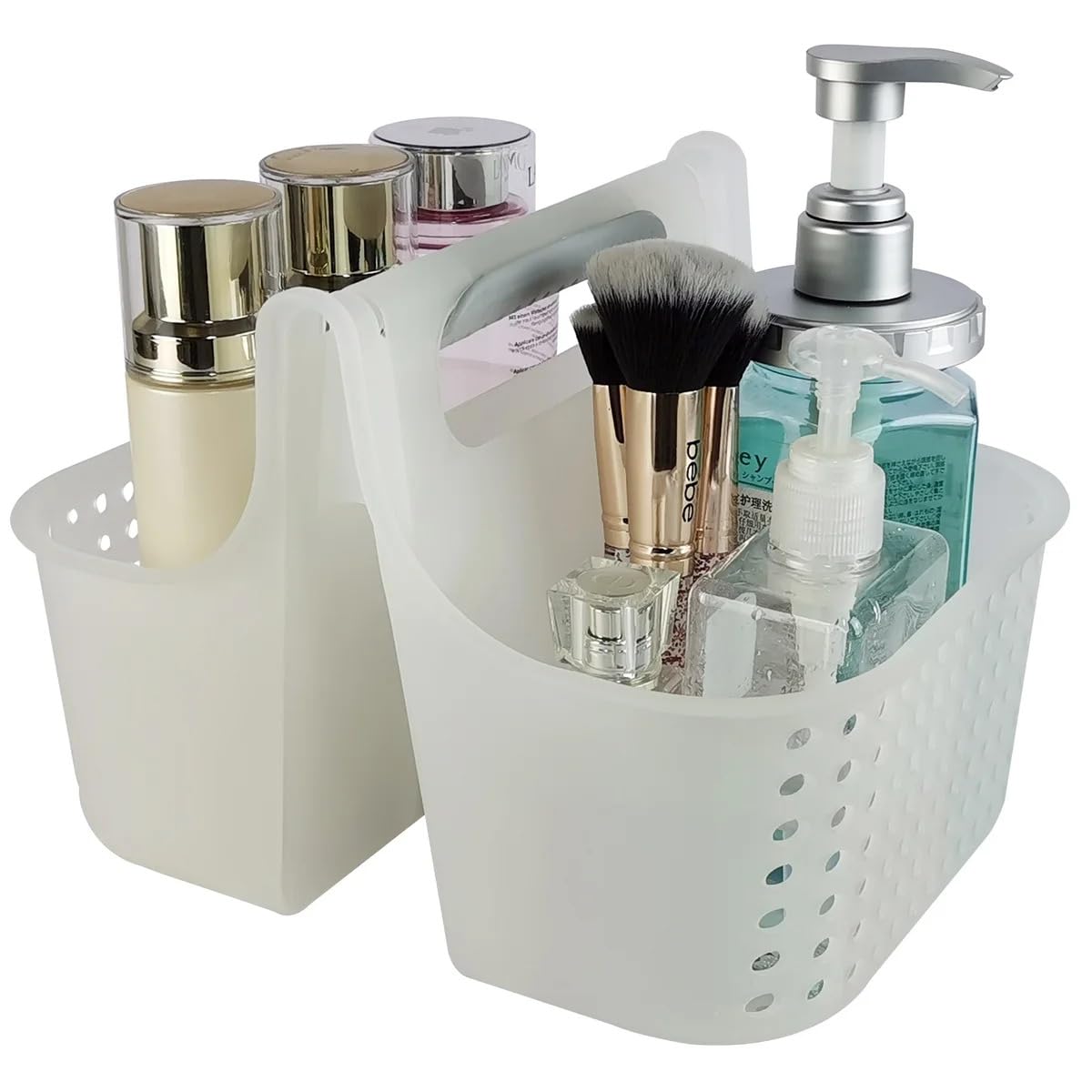 Amazon.com: J&V TEXTILES Portable Shower Caddy, Bathroom Organizer ...