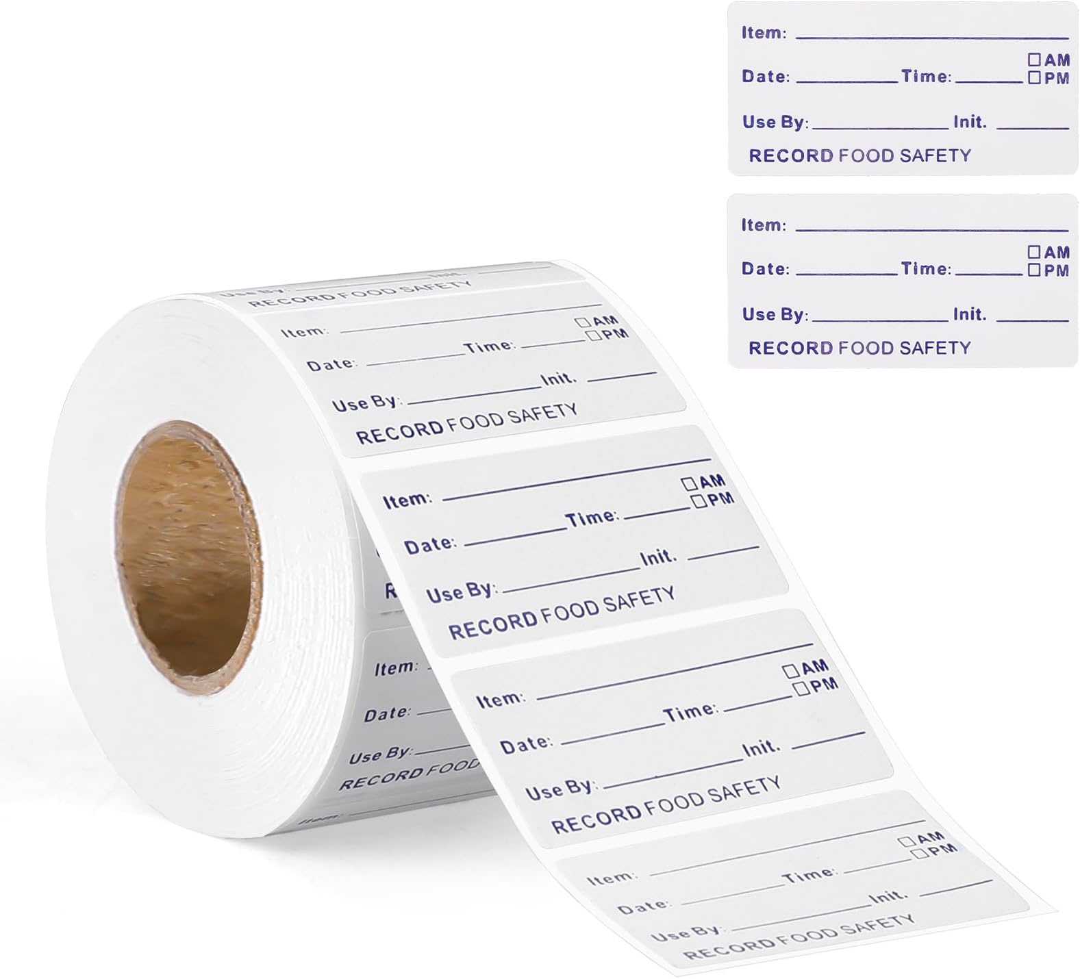 Amazon.com : 500pcs Removable Food Labels, 2x1inch Food Storage Labels ...