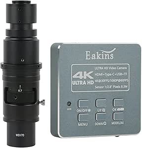 Amazon.com: FHD 1080P 8.3MP 4K HDMI USB Industrial Lab Digital Video ...