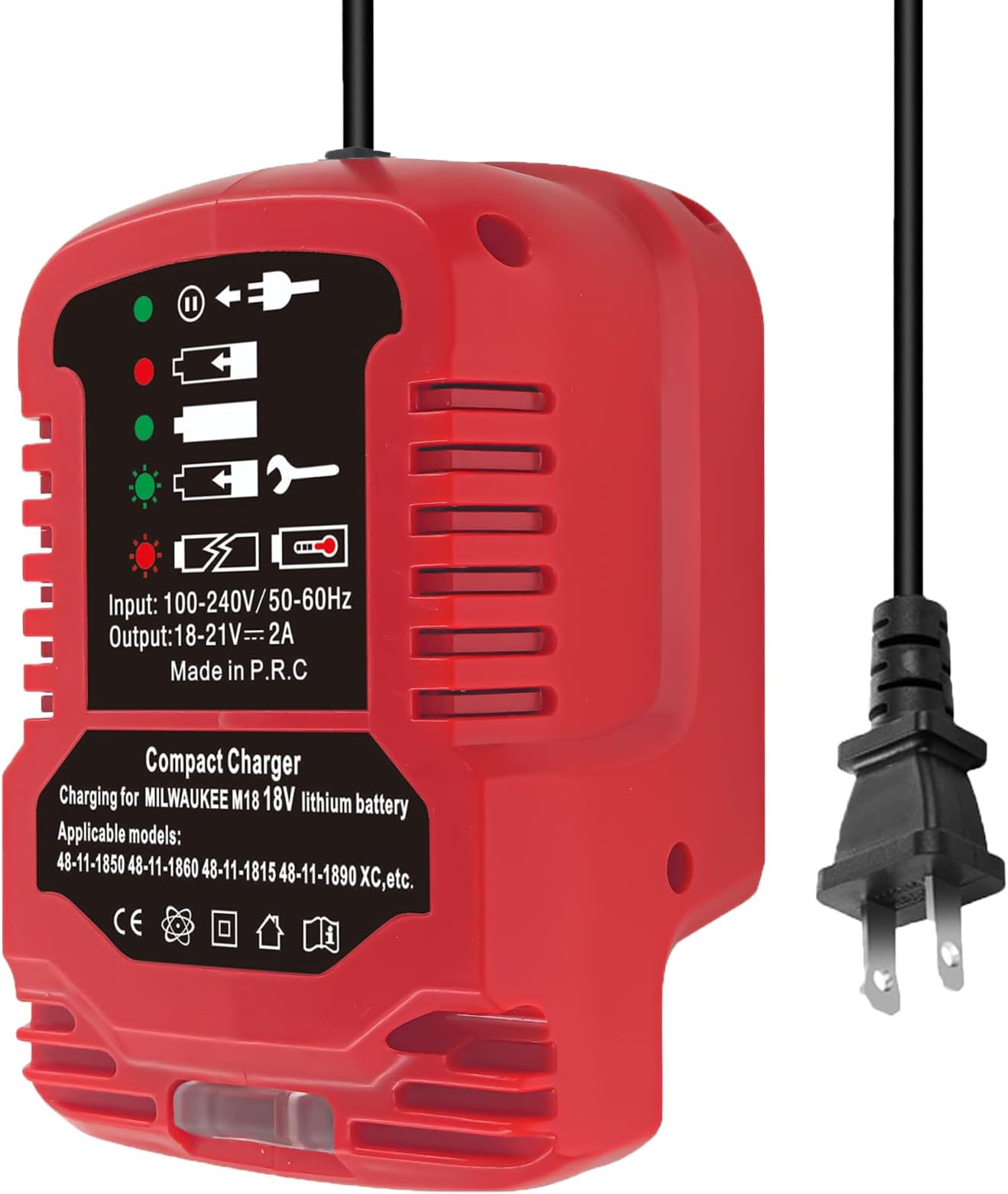 Amazon.com: ASUNT Portable Charger for Milwaukee M18 18V 48-59-1812 48 ...