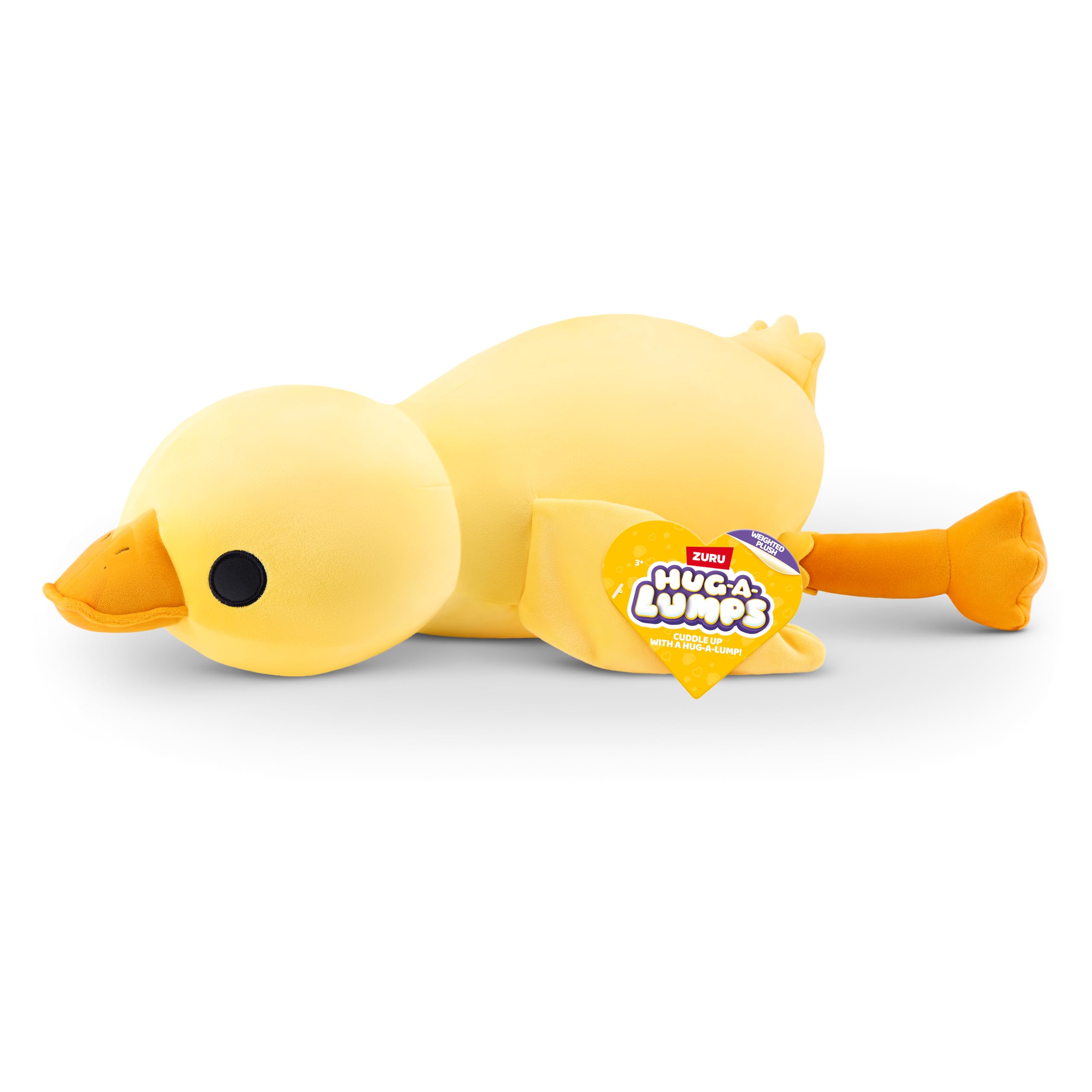 Amazon.com: Hug-A-Lumps Duck(Bailey) Weighted Plush 3.3 Lbs, Cuddly ...