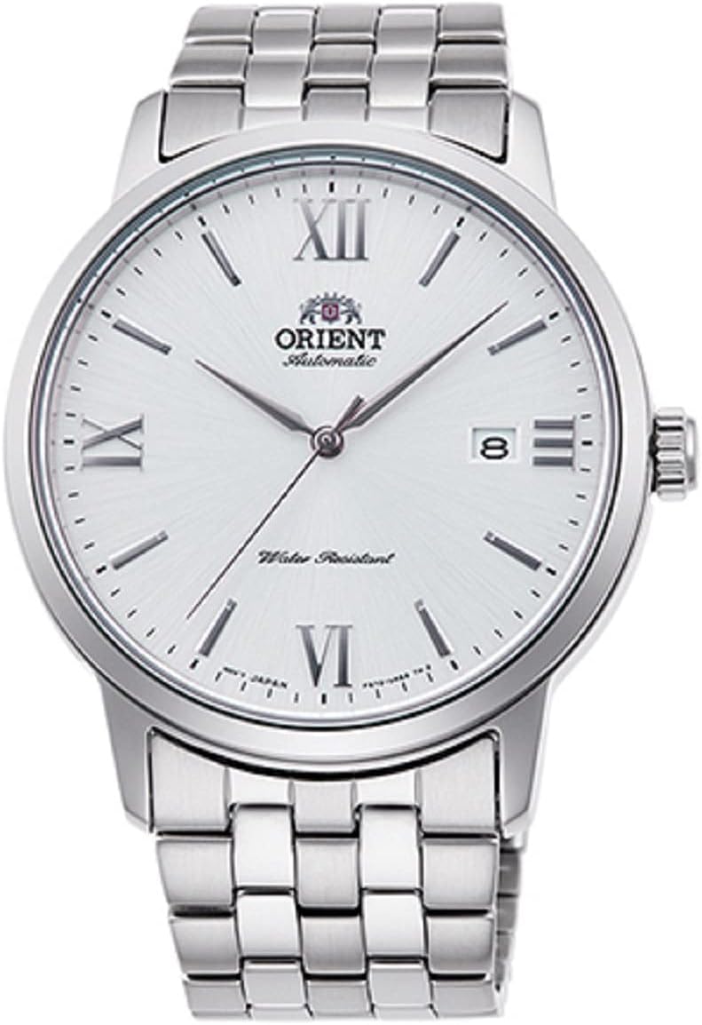 Orient Men Analog Automatic Watch with Stainless Steel Strap RA ...