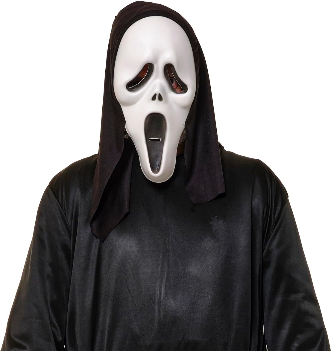 Amazon.com: RUBIES Adult Scary Ghost Mask - Complete Your Costume ...