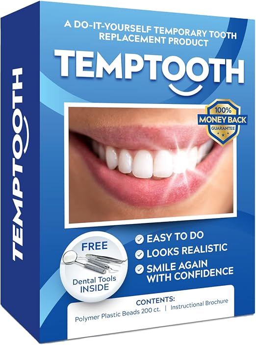 Amazon.com: Temptooth #1 Seller Trusted Patented Temporary Tooth ...