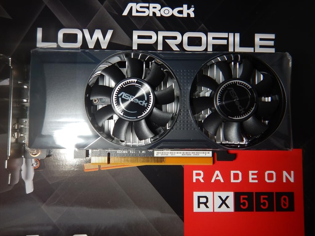 Amazon | ASRock Radeon/RX 550 搭載 グラフィックボード GDDR5 4GB 搭載モデル 【国内正規代理店品 ...