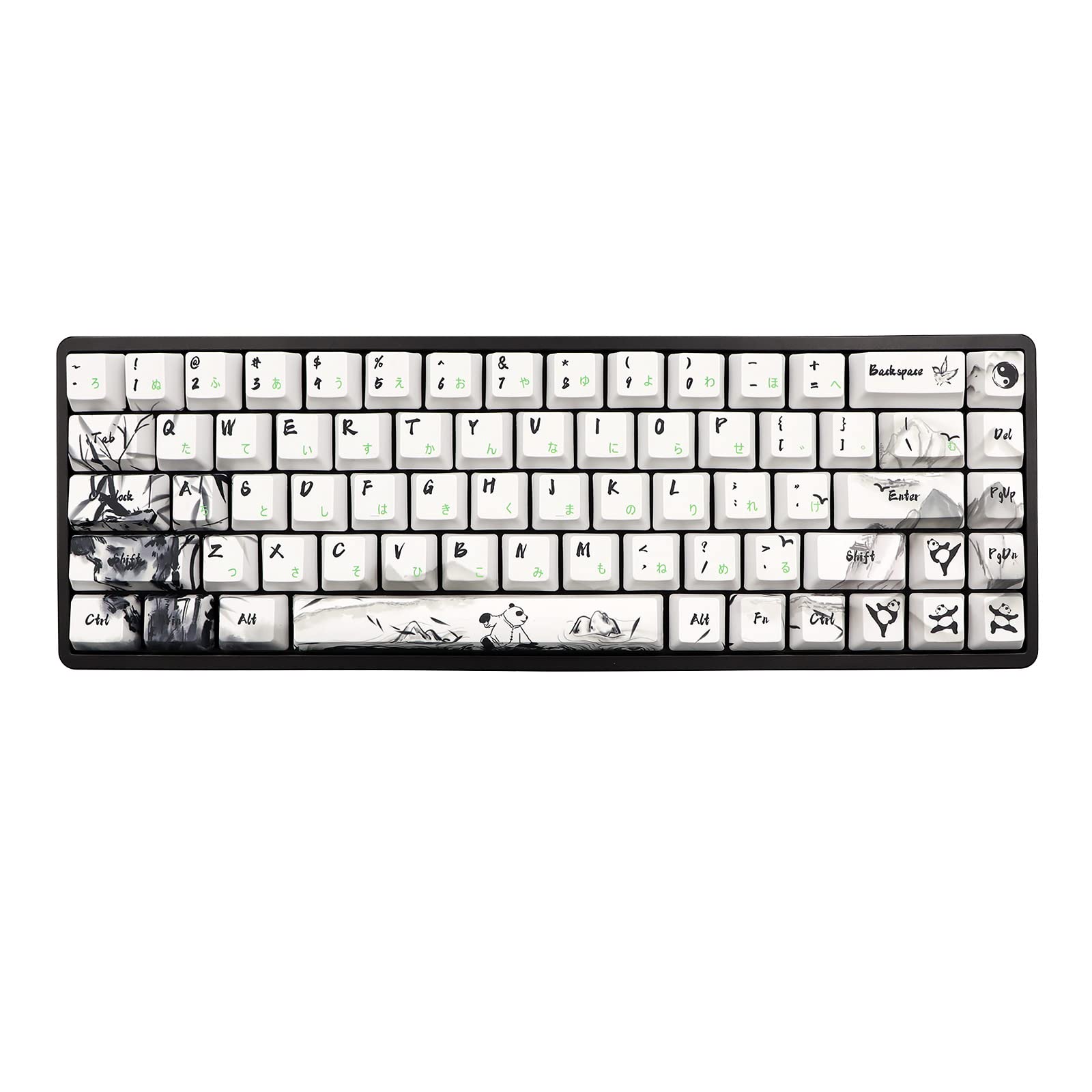 Jsjt Keycaps 65 Percent Custom Pbt Keycap Set Japanese Keycaps ...
