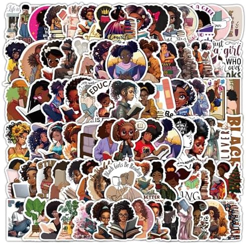 Amazon.com: 50Pieces Ultimate Black Girl Magic Affirmation Stickers ...