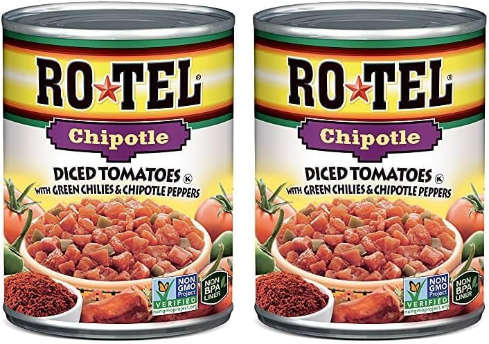 Amazon.com : RO-TEL Chipotle Diced Tomatoes with Green Chilies and ...