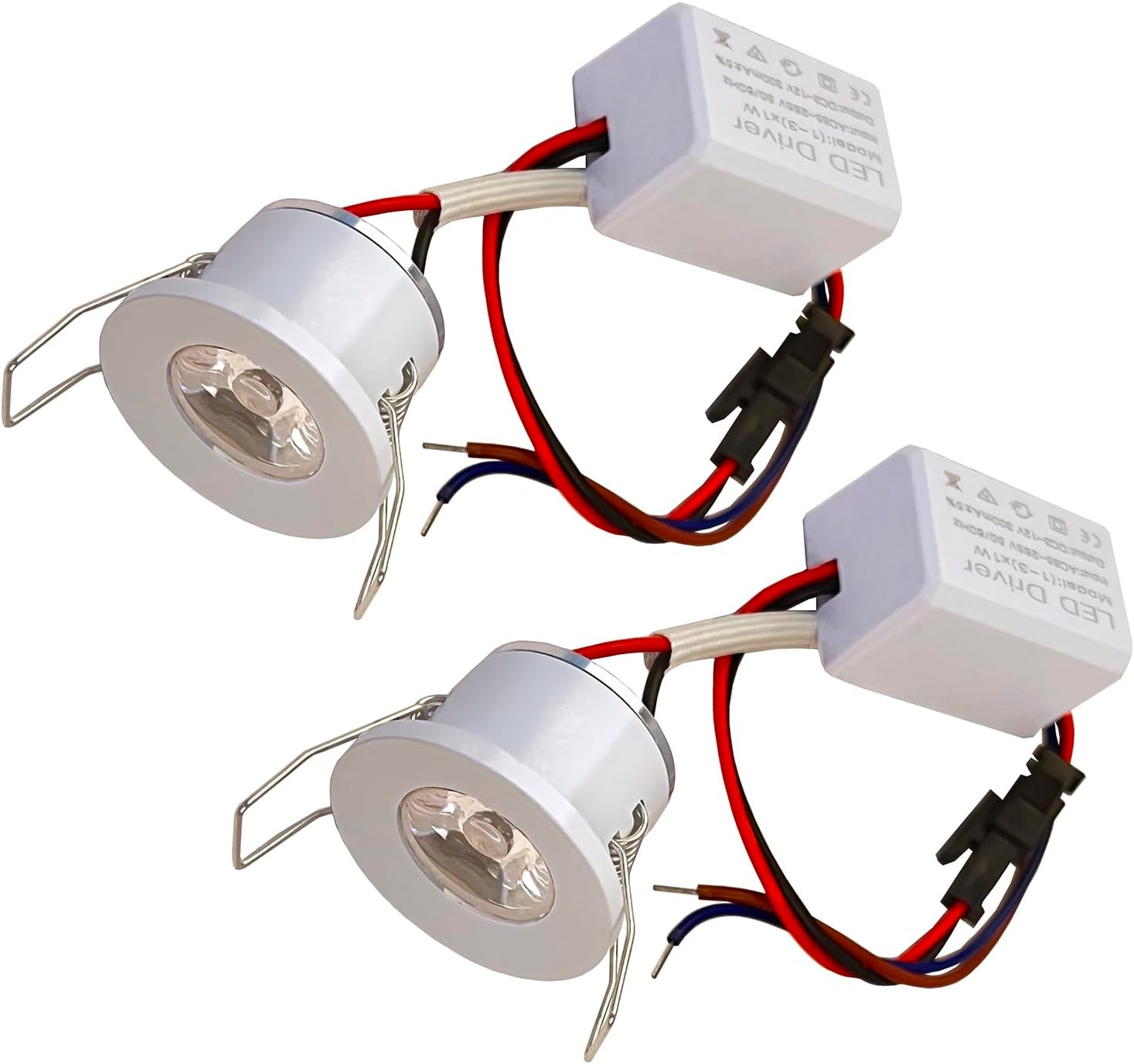 Micro Mini Down Light LED Fixture (110-240VAC) - 1.25" Diameter - 1 ...