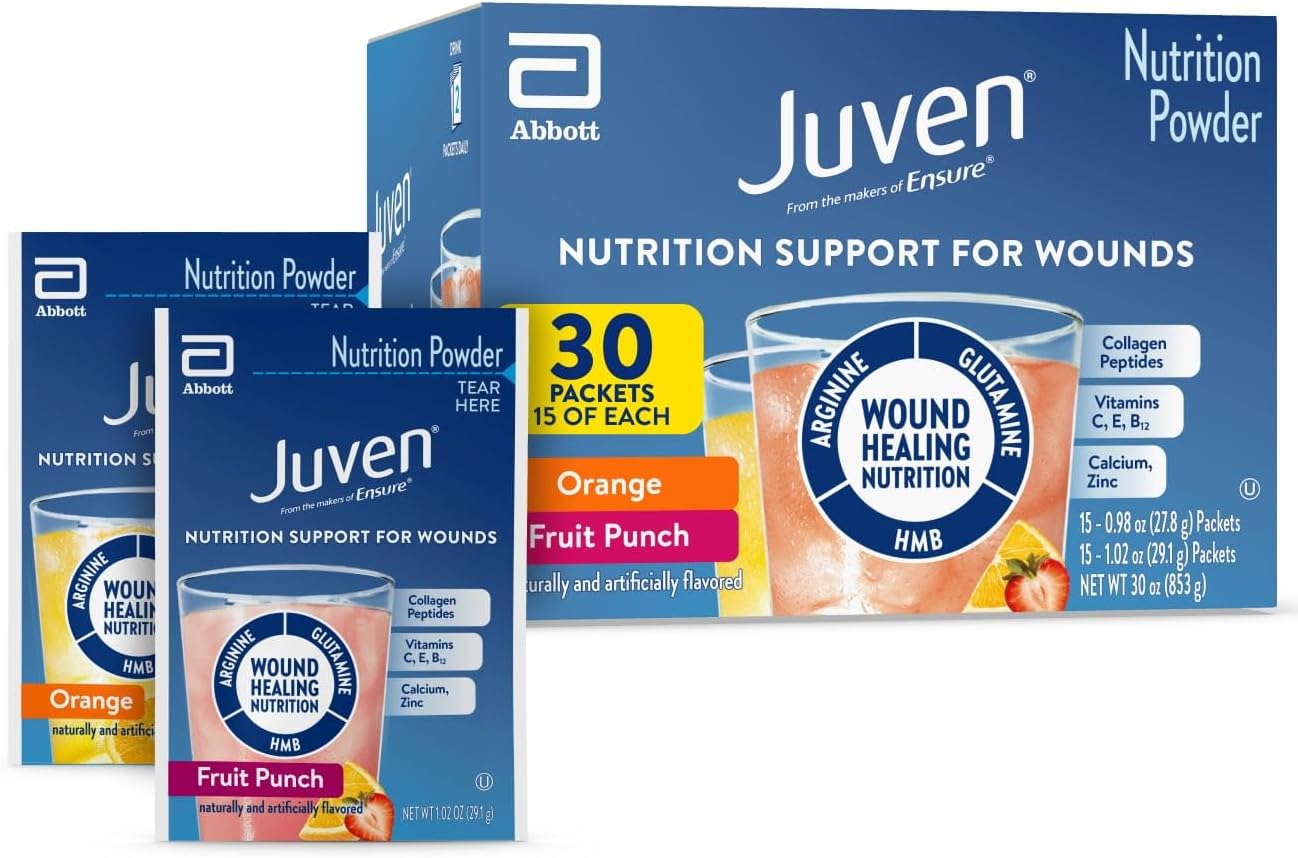 Amazon.com: Juven Therapeutic Nutrition Drink Mix - Orange, (30 Packets ...