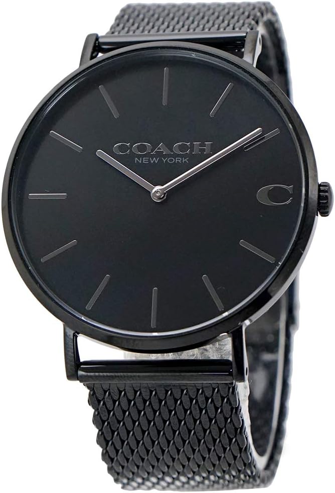 Amazon | コーチ COACH 腕時計 メンズ 男性用 紳士用 チャールズ Charles 41mm グレー文字盤 シリコンラバーベルト ...