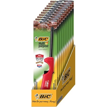 Amazon.com: BIC Multi-Purpose Rose Gold Edition Lighter, 1-Pack ...