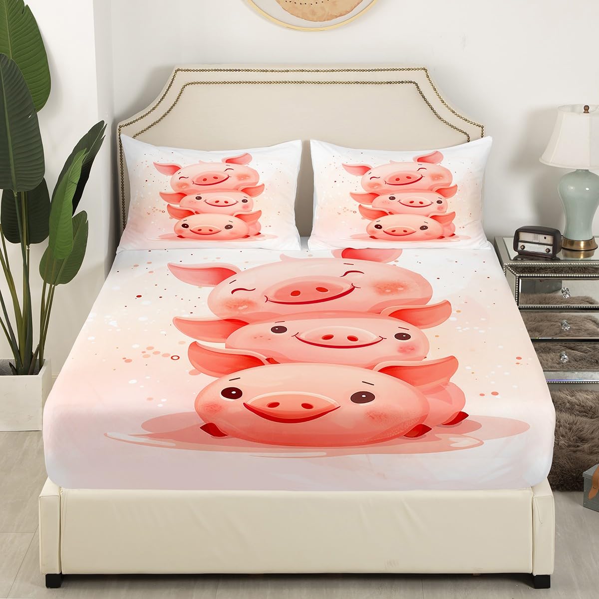 Pig Bedroom Decor Amish Made Bedroom Collections | Gigglin' Pig