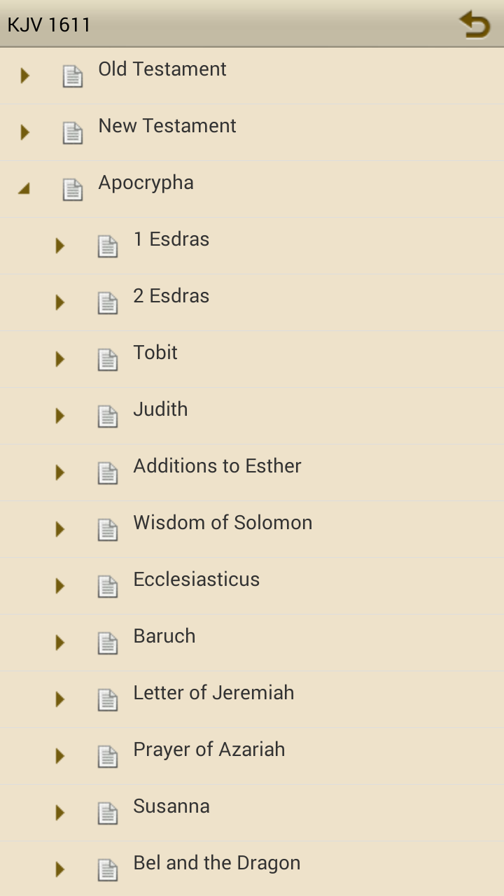 1611 KJV Bible with Apocrypha - App on Amazon Appstore