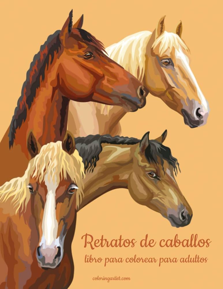 Imágenes De Caballos árabes Para Colorear