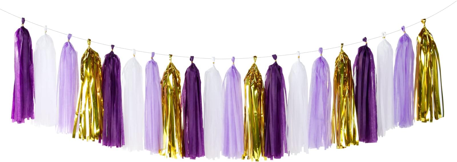 Amazon.com: Graduation Party Decorations Purple Gold 2024 NYU/Purple ...