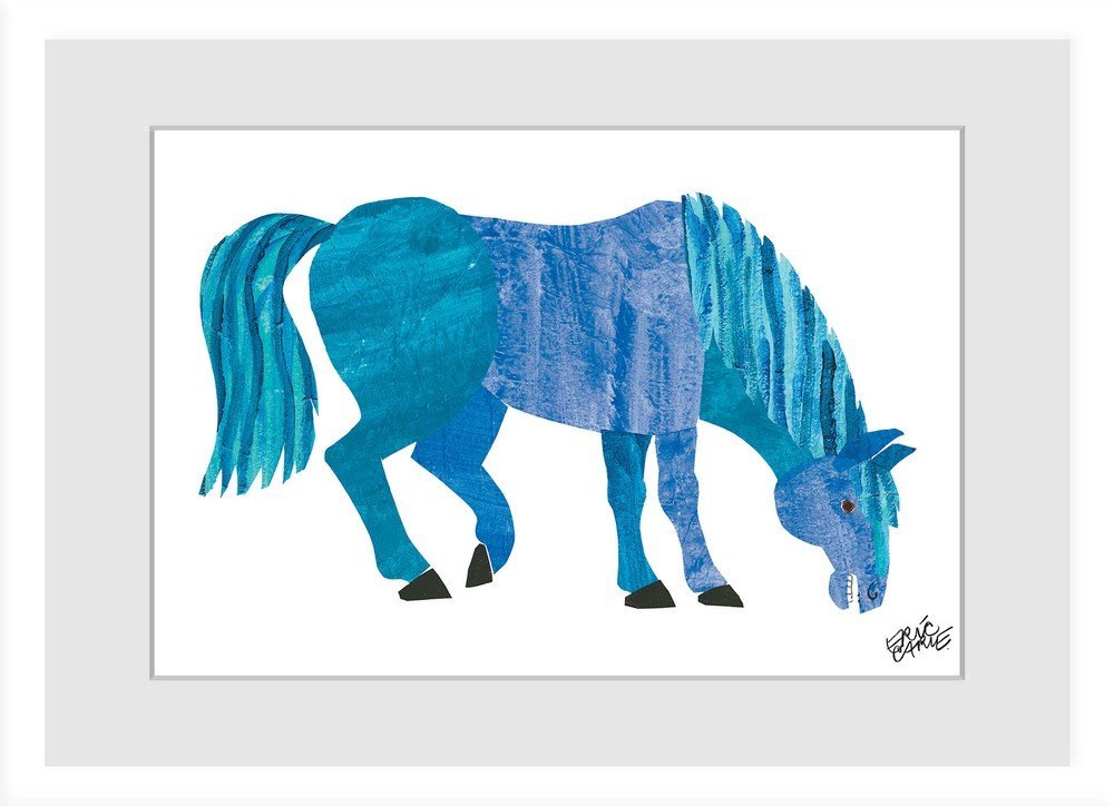 Caballo Azul Eric Carle