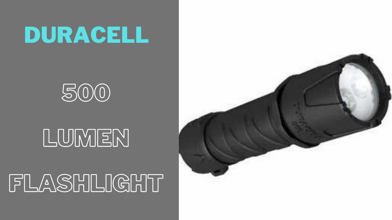 Watch Duracell 500 Lumen Flashlight on Amazon Live