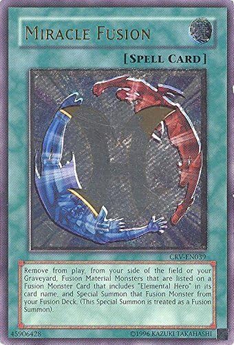 Amazon.com: Yu-Gi-Oh! - Miracle Fusion (CRV-EN039) - Cybernetic ...
