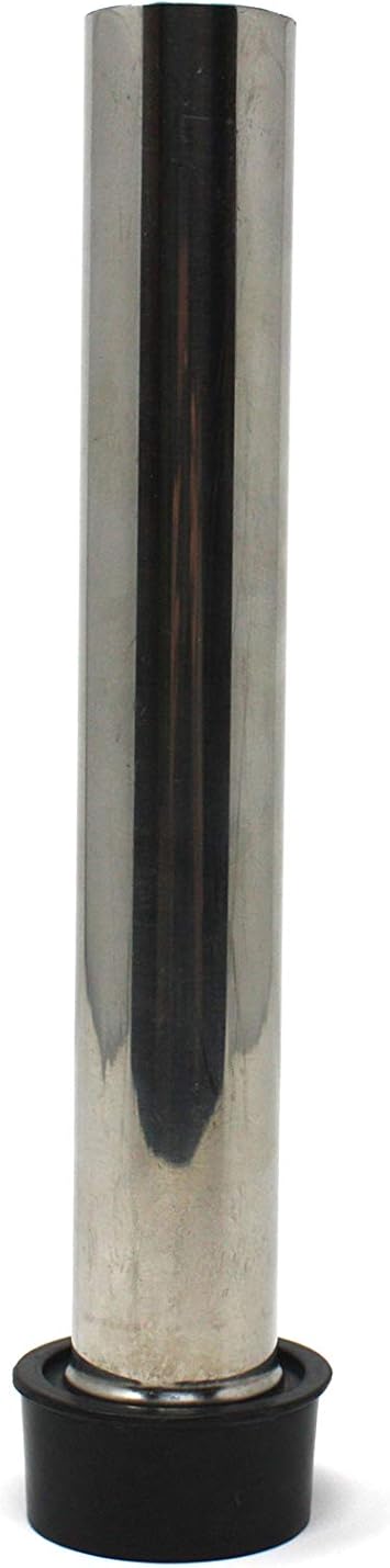 Reluen Stainless Steel Metal Bar Sink Overflow Pipe: 8" Inches High for ...