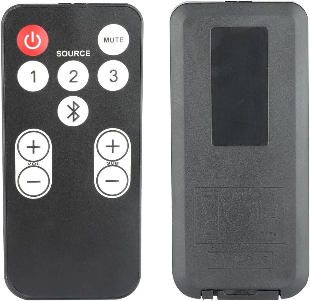 Amazon.com: RE15031 Remote Control Compatible with Polk Audio Soundbar ...