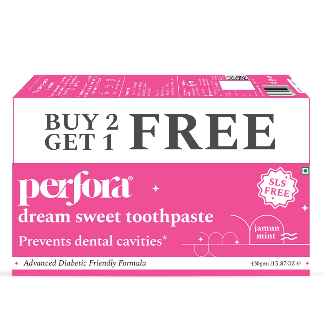 Buy Perfora Oral Health Diabetics Special Toothpaste for Adults - 450 ...