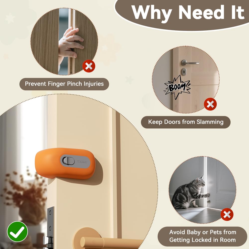 Snapklik.com : EUDEMON Child Proof Door Finger Pinch Guard, Baby ...