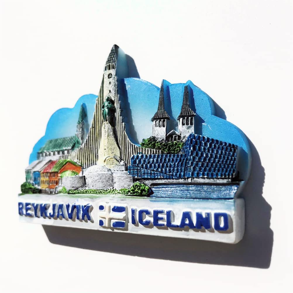 Snapklik.com : Reykjavik Iceland Refrigerator Magnet Tourist Souvenir ...