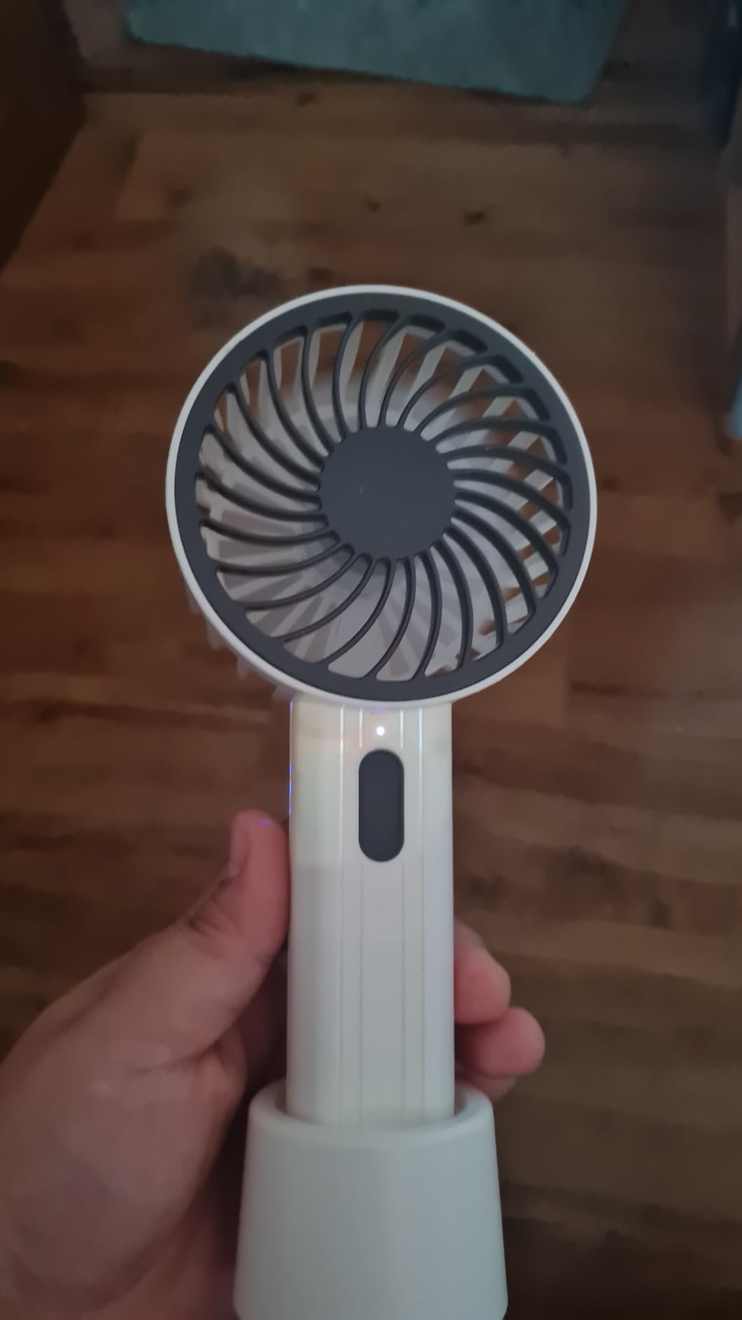 Buy Lukzer 1PC Handheld Mini Portable Fan USB Rechargeable Personal Fan ...