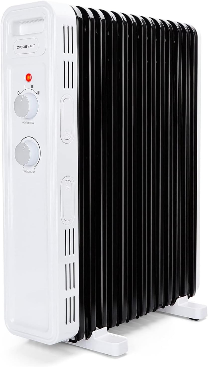 Aigostar Ölradiator energiesparend, Elektrische Heizung Öl Radiator ...