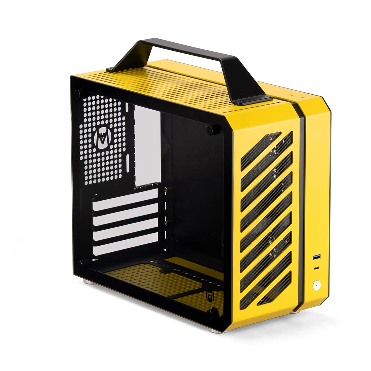 Amazon.com: Mechanic Master Cool Cube Series C26 Mini M-ATX Case ...