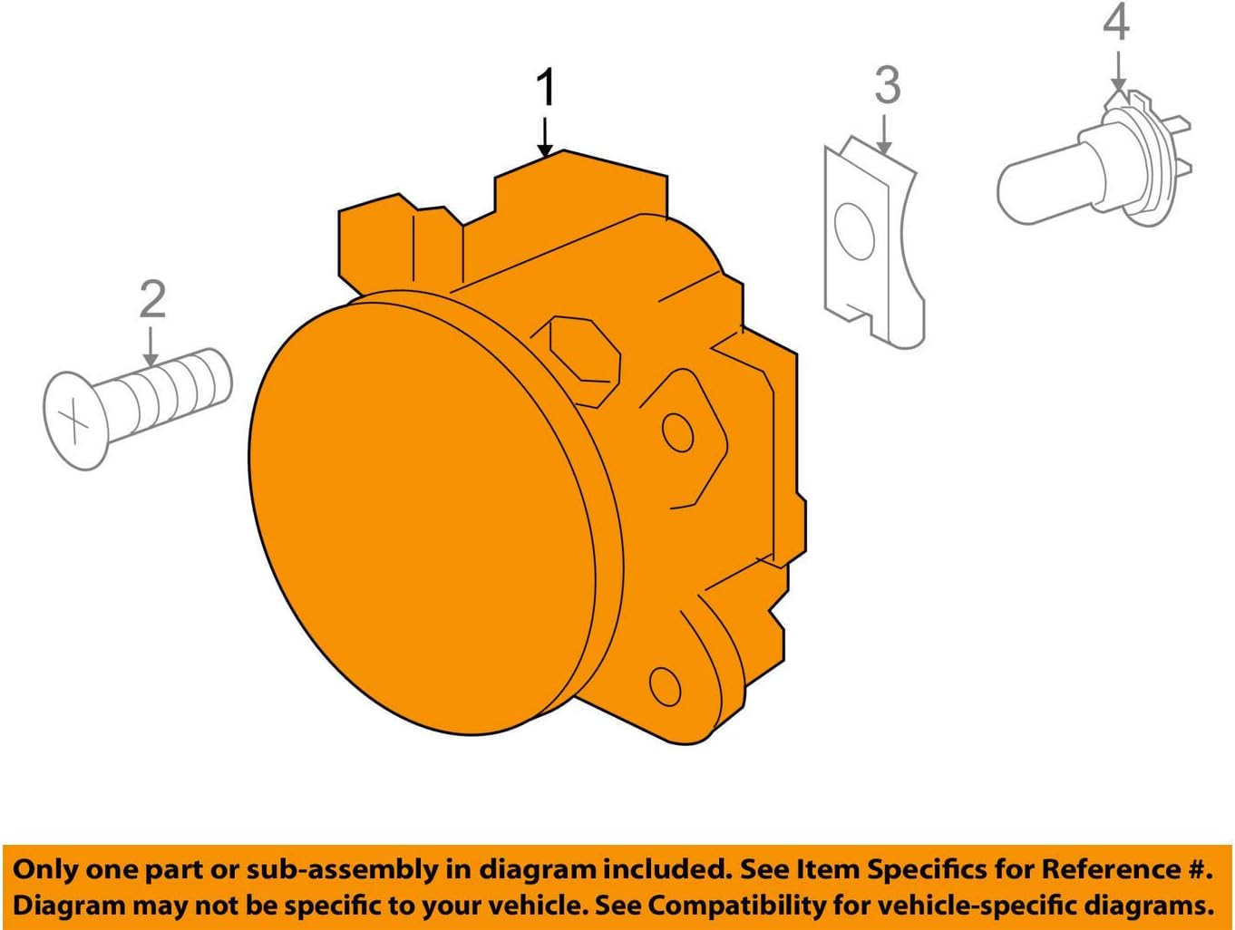 Amazon.com: New Genuine Mercedes-Benz Fog Lamp Assembly 2098200856 OEM ...