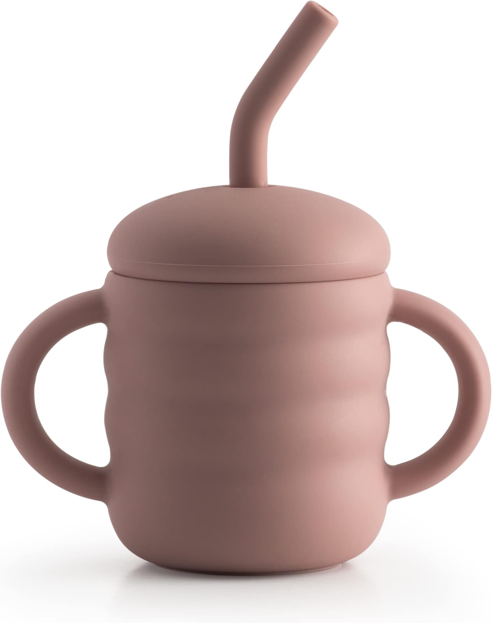 Amazon.com : Cuddle Campus Pack of 2 Silicone Baby Training Cup ...