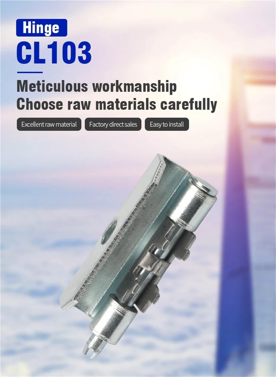 Snapklik.com : CL103 Export Base Box Hinge Industrial Cabinet Hinge ...