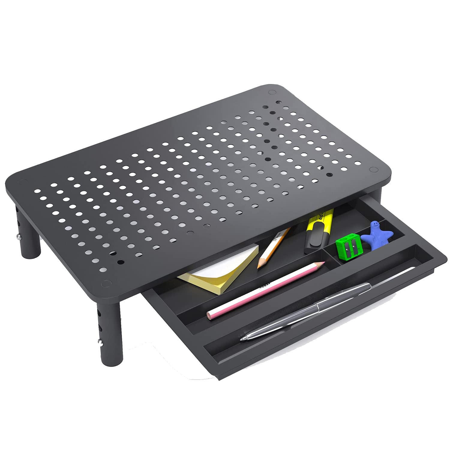 Buy Proffisy Laptop Monitor Stand Computer Riser 3 Height Adjustable ...