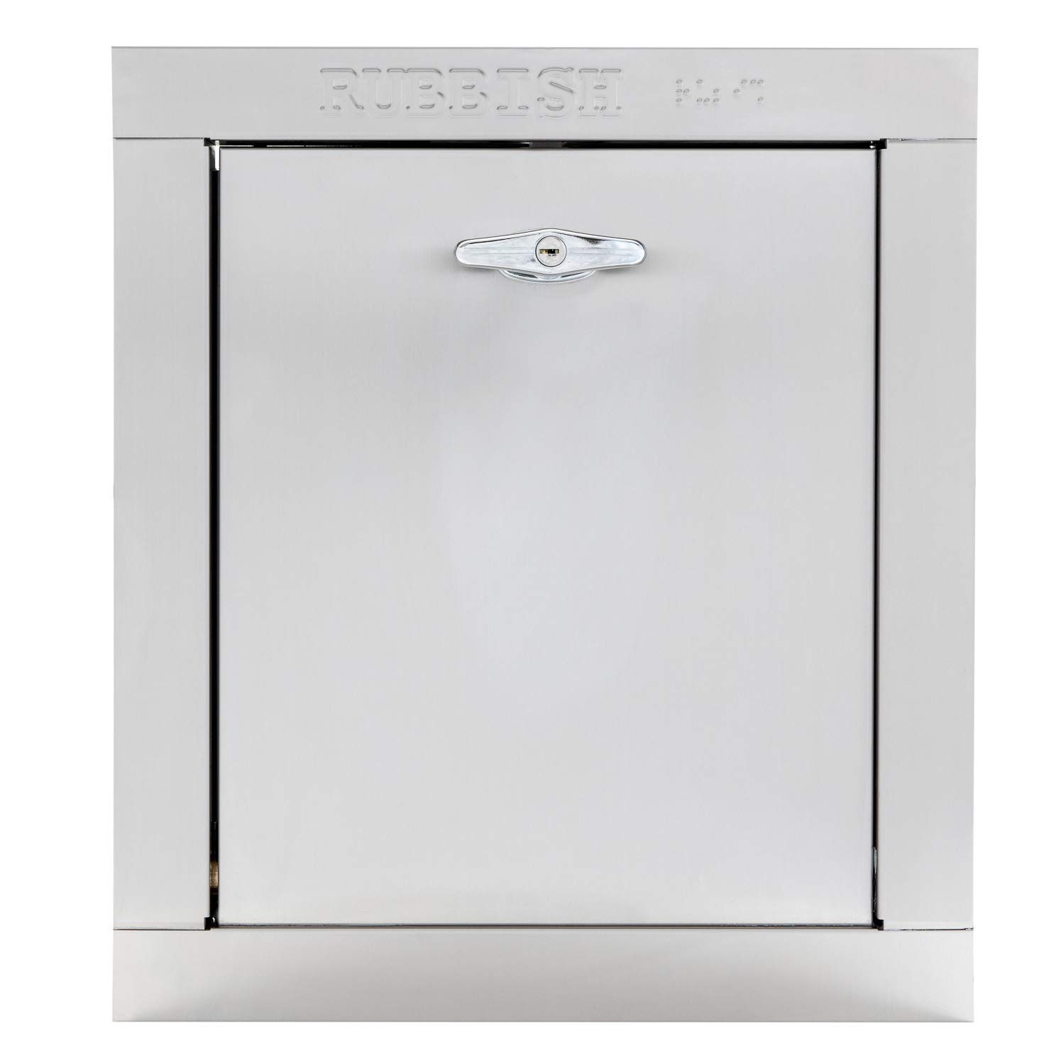 Universal Stainless Steel Trash Chute Door -Bottom Hinged, 15"(W) X 18 ...