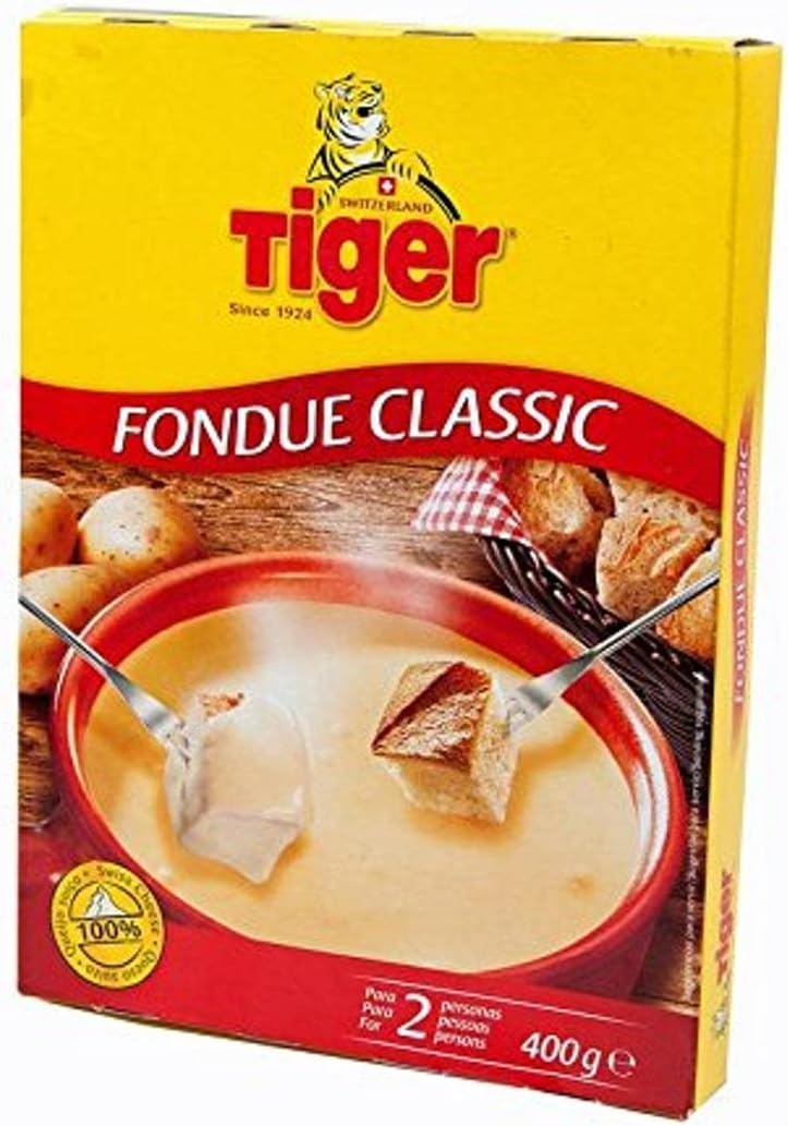 Fondue Tiger para 2 personas - 1 paquete, 400 gramos : Amazon.es ...