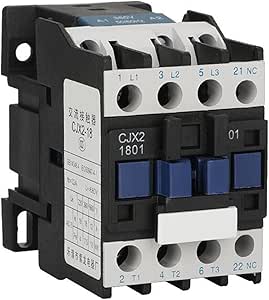 Amazon.com: Electromagnetic switch Contactor 1 Piece CJX2-1801 LC1 AC Contactors 18a 3 Phase 3 ...