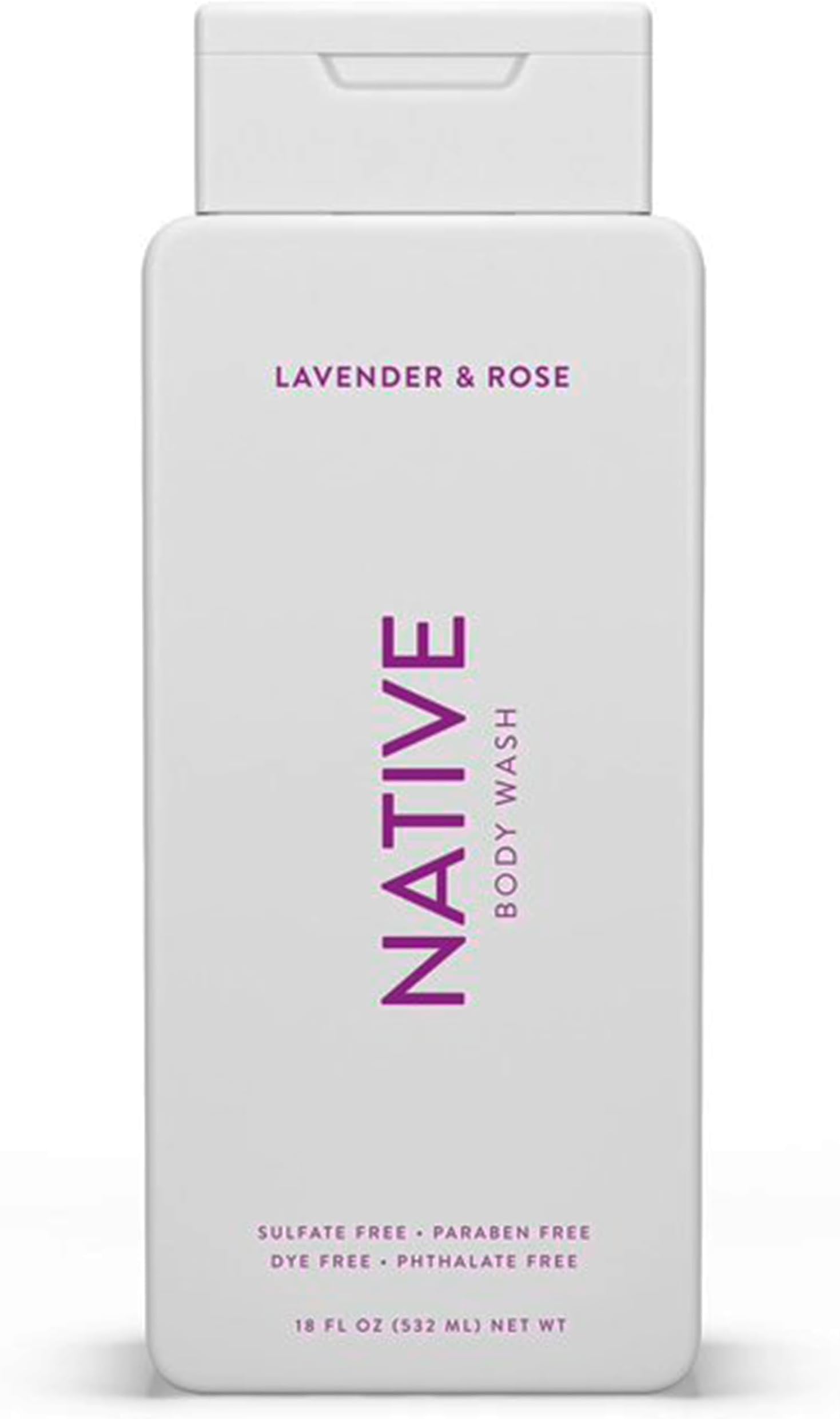 Amazon.com : Generic Native Body Wash - Lavender & Rose - Sulfate Free ...