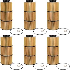 Amazon.com: 6PCS LF17800 Oil/Lube Filter Compatible with DD13 DD15 DD16 ...