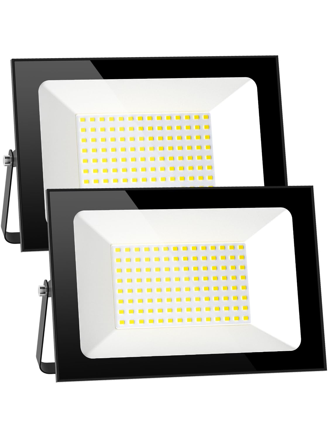 LED Floodlight Outdoor 2 Pack,100W 10000LM LED Flood Lights Outdoor ...