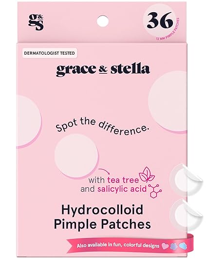 Amazon.com: grace & stella Pimple Patches for Face - Fast Acting ...