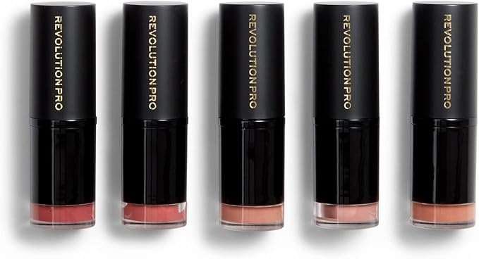 Revolution Pro Lipstick Collection 5pk Blushed Nudes : Amazon.co.uk: Beauty
