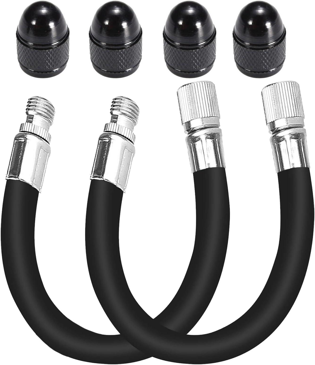 Amazon.com: Flexible Tire Valve Extension Extender - 2 Pcs Flexible ...