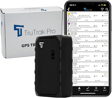 TruTrak Pro 4G - GAT23 4G Rechargeable Magnetic GPS Tracker - 12 Month ...