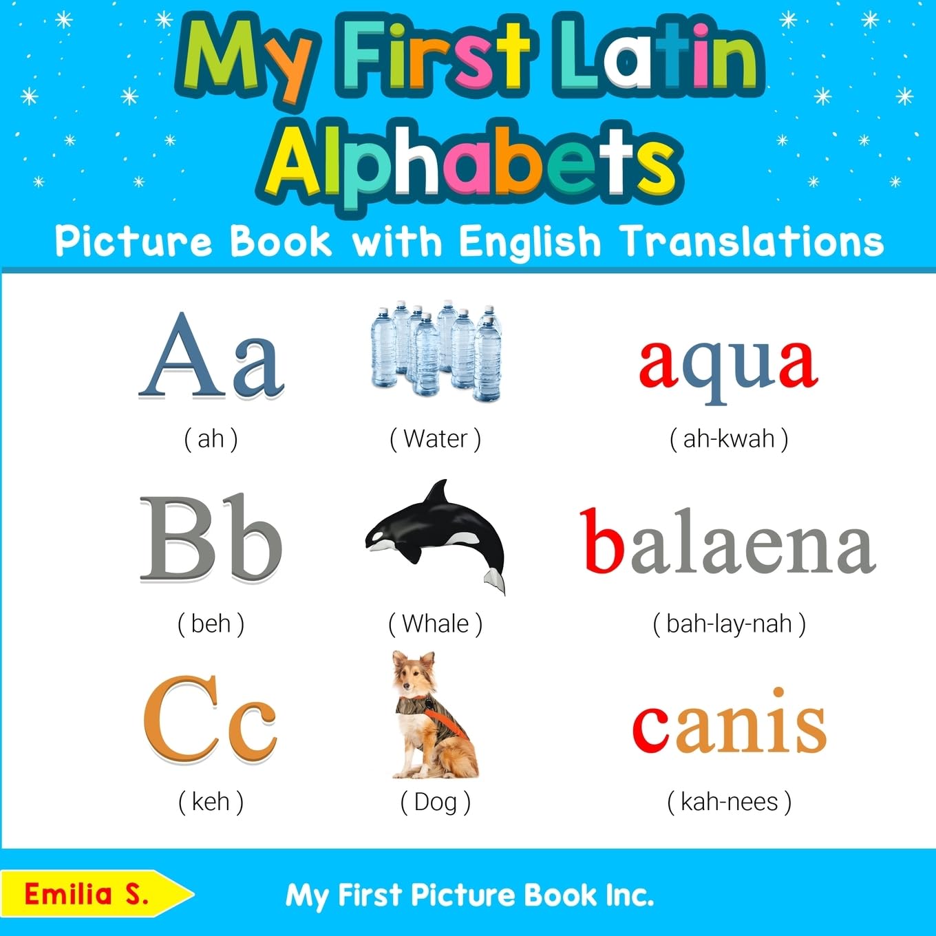 Amazon.com: My First Latin Alphabets Picture Book with English ...